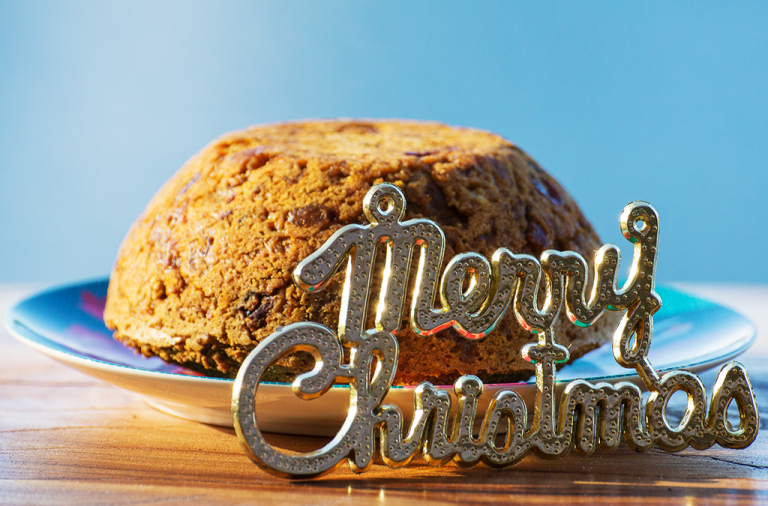 Baked Carrot Christmas Pudding – Gluten Free Foodie