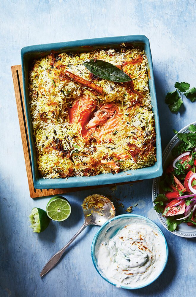 King Salmon Biryani – Gluten Free Foodie