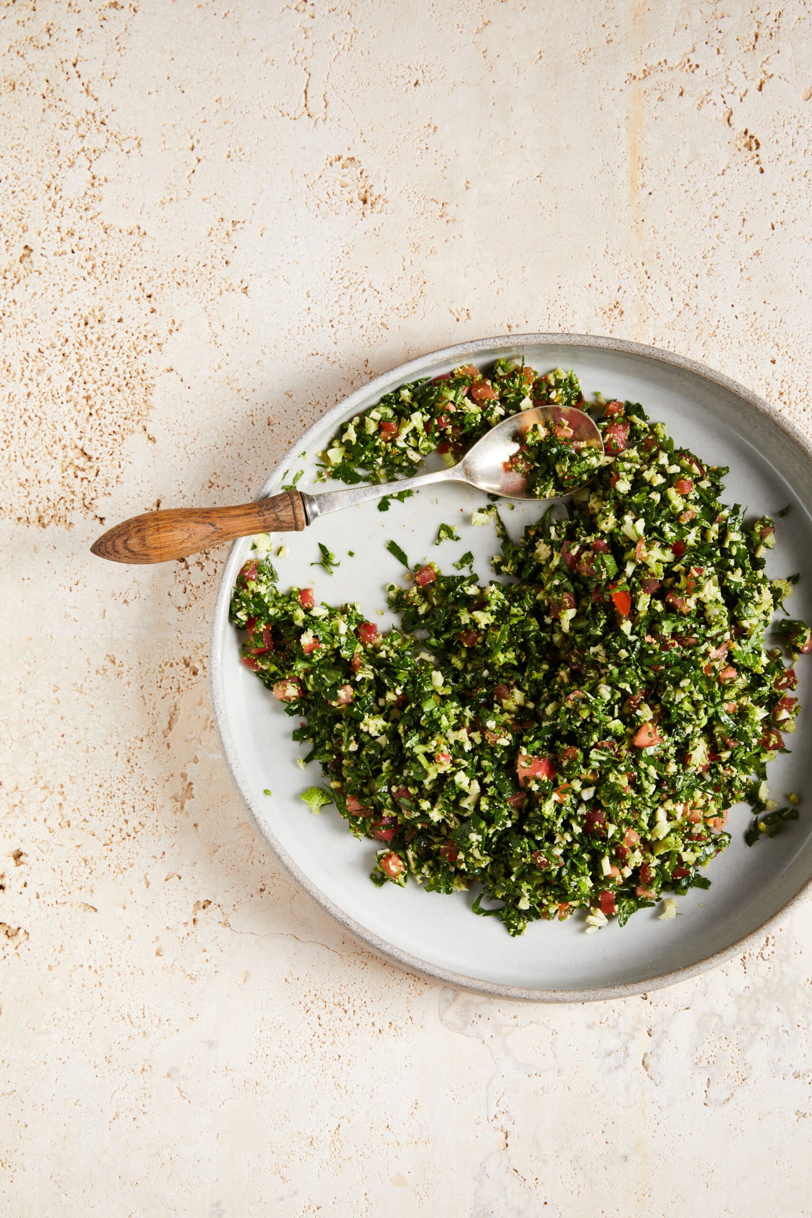 Broccoli Tabbouleh - Gluten Free Foodie